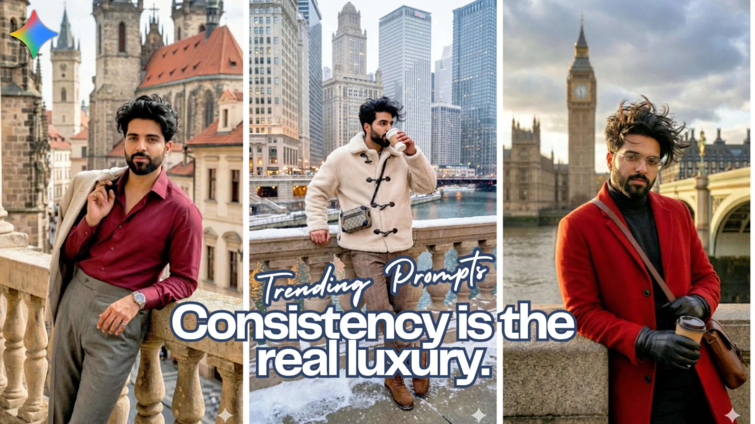 Three Fashion Moments, One Identity: Crafting Cinematic Style Through ...